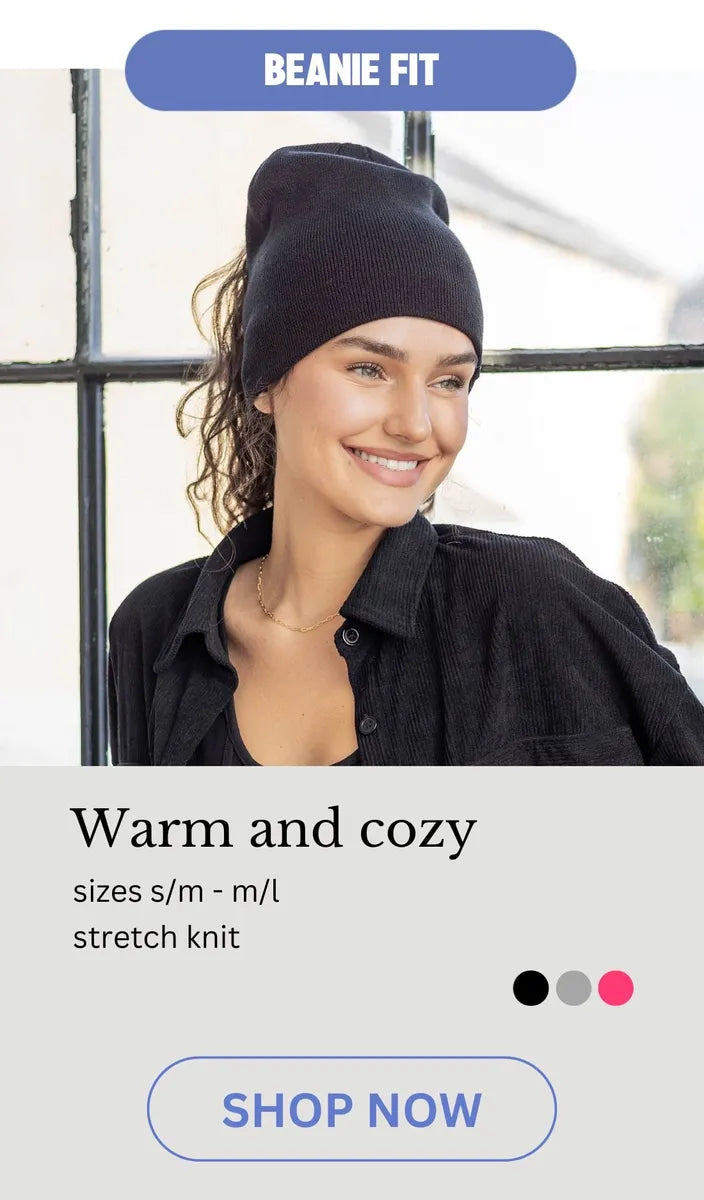Women's Ponytail Beanies | Beanie Fit - Ponyback