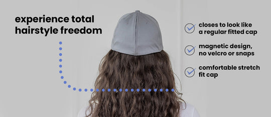 Ponyback: The Ultimate Ponytail Hat | Hats to fit You & Your Hair!
